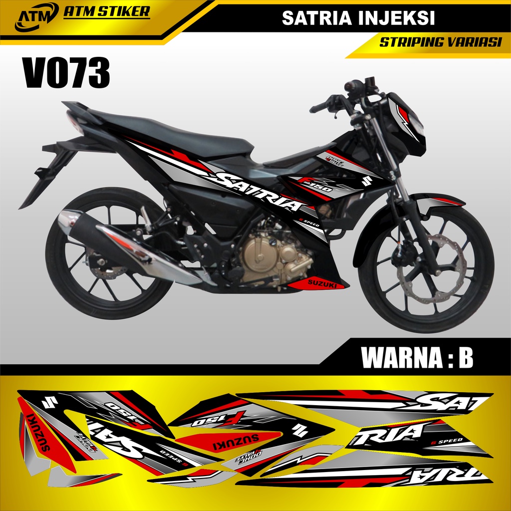 Jual Stiker striping variasi satria injeksi | Shopee Indonesia