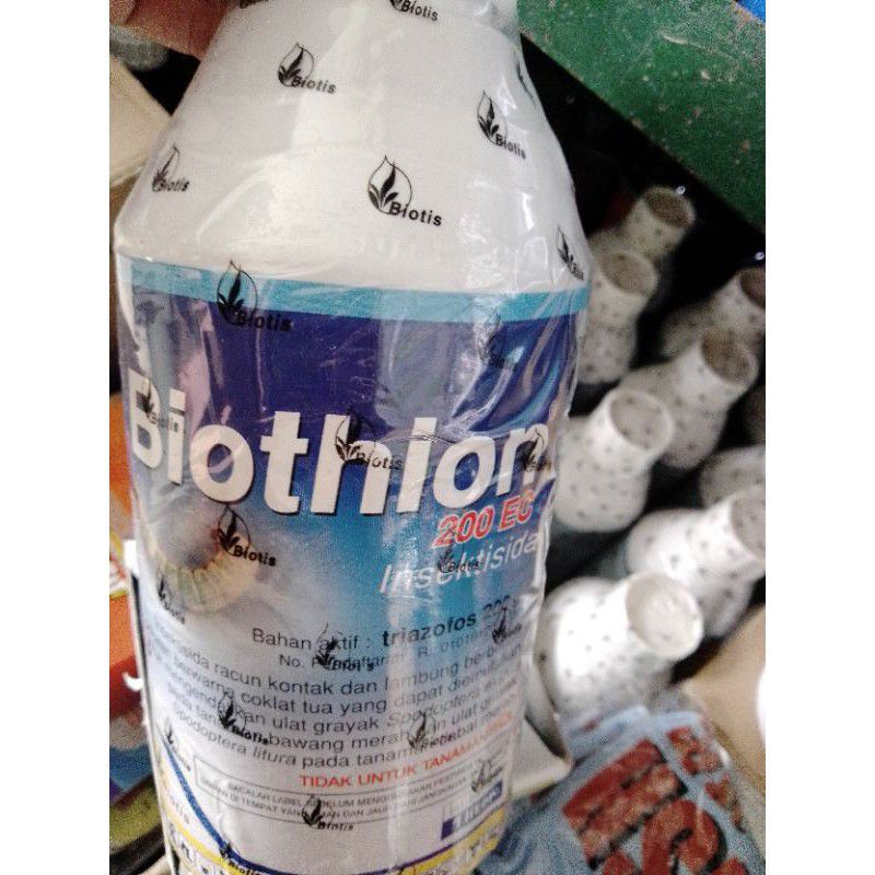 Jual Insektisida BIOTHION 200EC 1L Triazofos 200g/l PEMBASMI LALAT BUAH ...