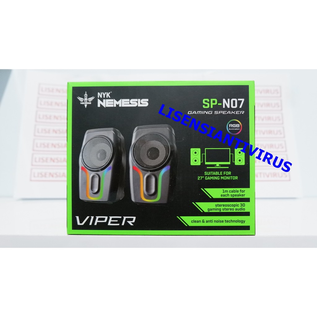 Jual NYK Nemesis Speaker Soundbard Gaming RGB NYK SP-N07 VIPER | Shopee Indonesia