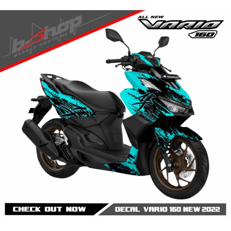 Jual Decal New Vario 160 2022 motif Jepang haya variasi motor full body ...