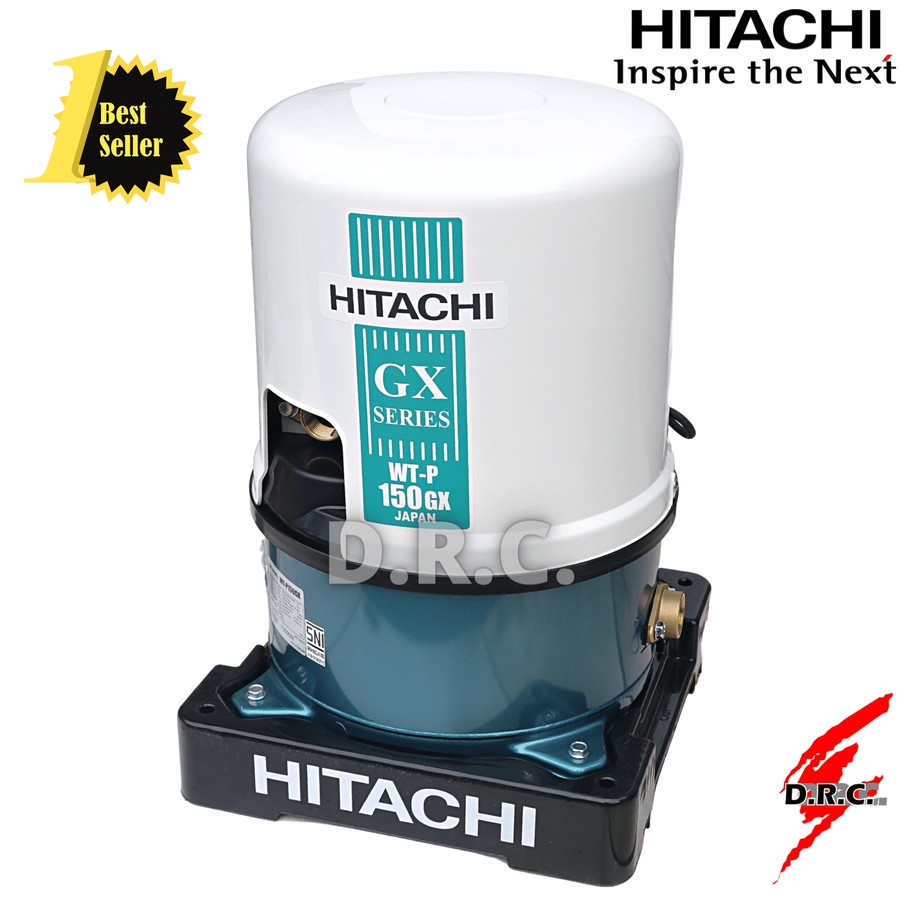 Jual MESIN POMPA AIR HITACHI WT-P 150 GX - WATER PUMP HITACHI WTP150GX ...