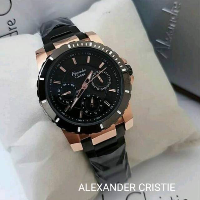 Jual ORIGINAL GARANSI RESMI 1 TAHUN JAM TANGAN WANITA ALEXANDRE CHRITIE ...