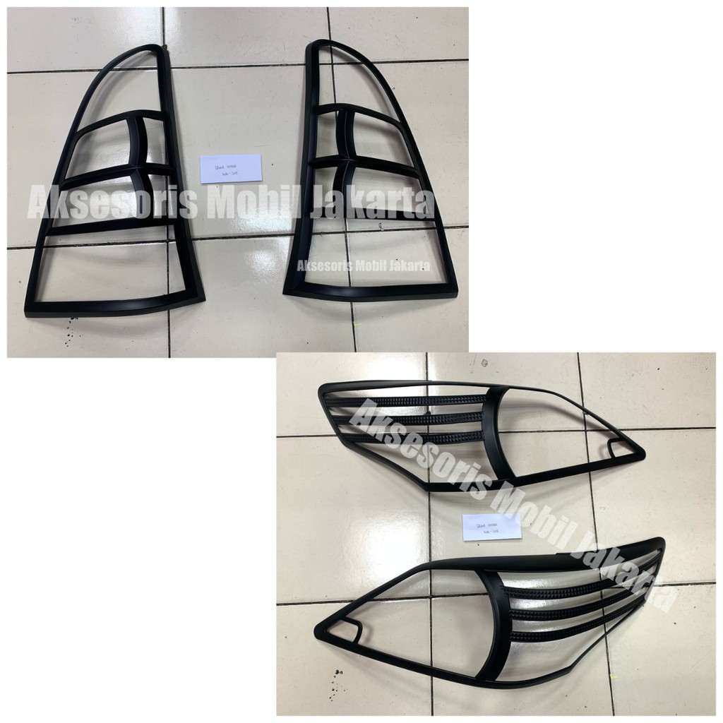 Jual PAKET GARNISH LIST LAMPU HITAM DEPAN BELAKANG GRAND INNOVA 2012 ...