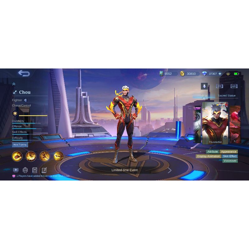 Jual SKIN CHOU HERO VIA GIFT | Shopee Indonesia