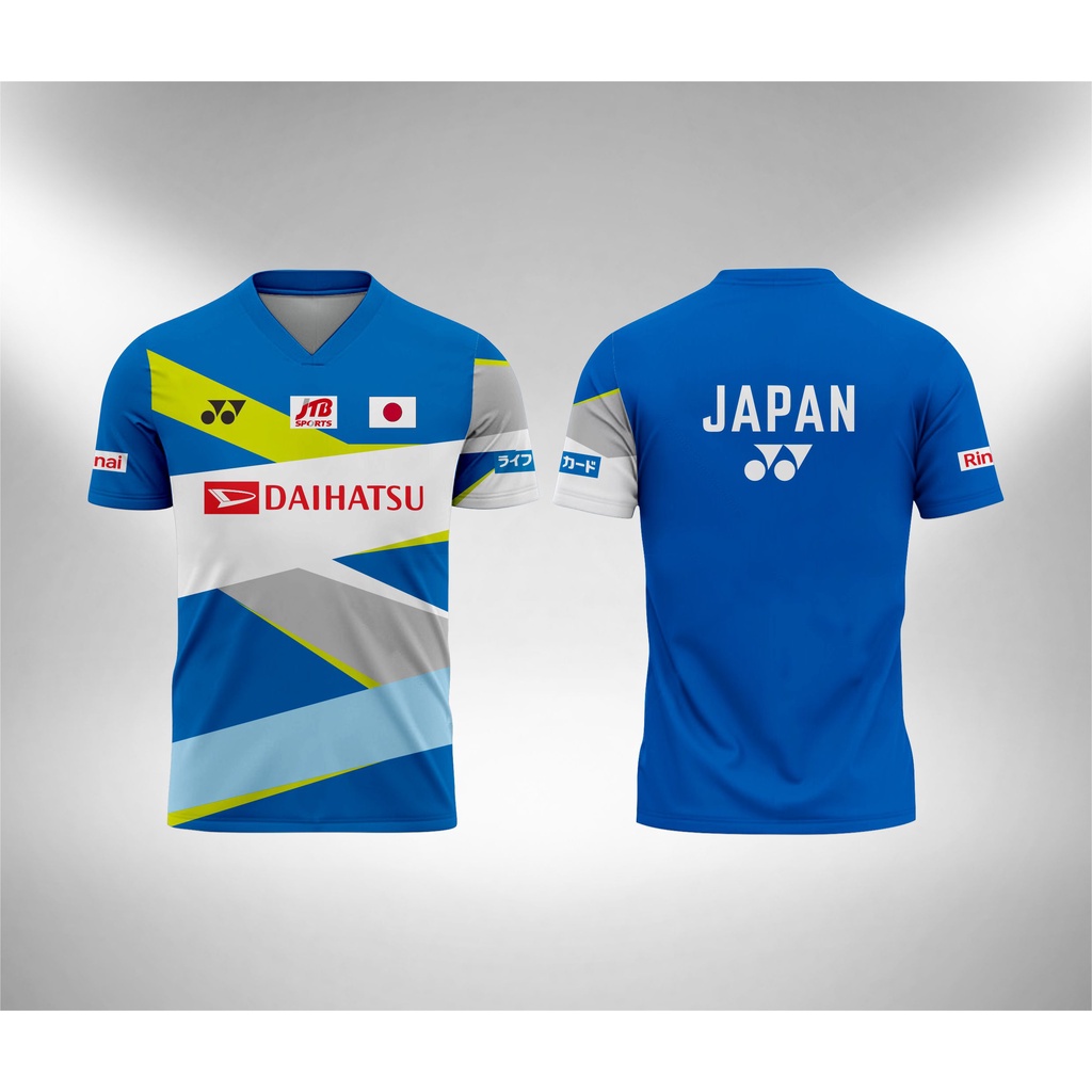 Jual Jersey Badminton Japan Sudirman Cup 2021 Jepang Full Printing ...