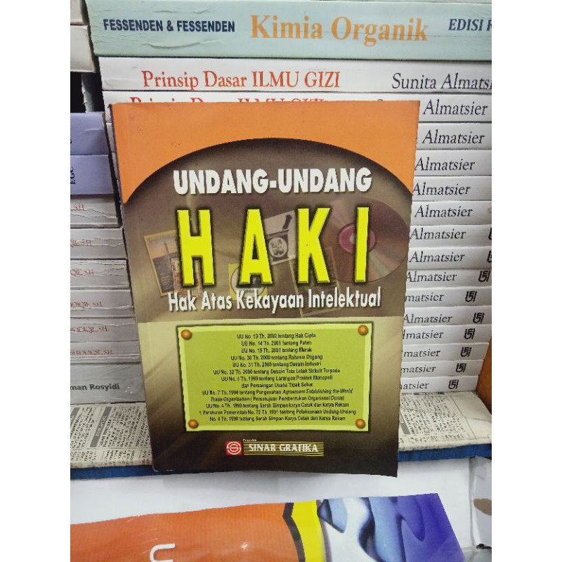 Jual UNDANG UNDANG HAKI HAK ATAS KEKAYAAN INTELEKTUAL | Shopee Indonesia