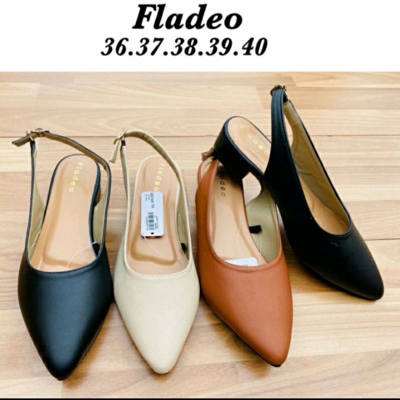 Jual Sepatu Heels Hak 3cm FLADEO Brand Matahari ( wajib tanya stok ...