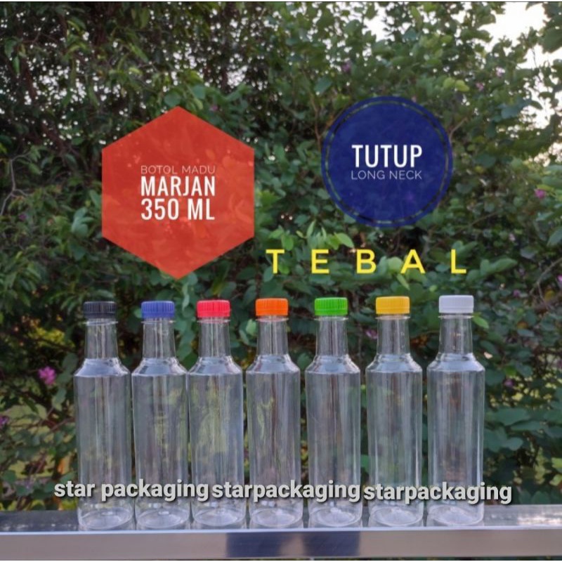Jual Botol Plastik Marjan 350ml Botol 350ml Botol Plastik 350ml Botol ...