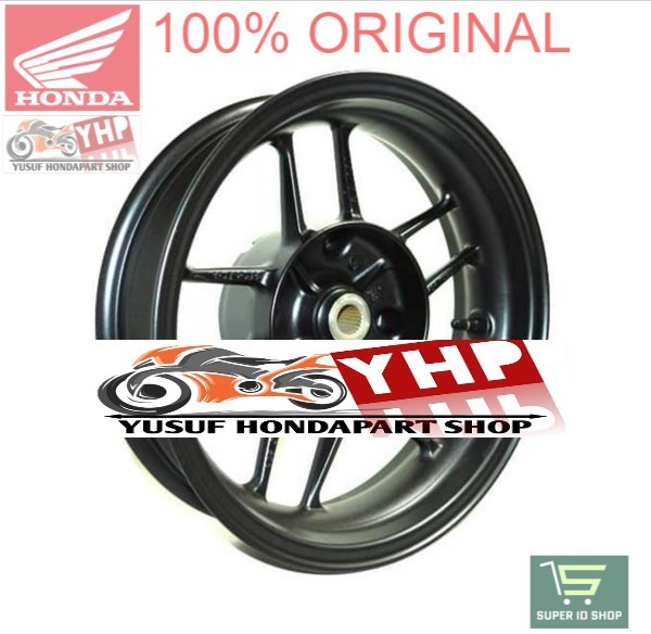 Jual VELG BELAKANG WHELL COMP RR BLACK NEW HONDA ADV 42650-K0W-N01 ORI ...