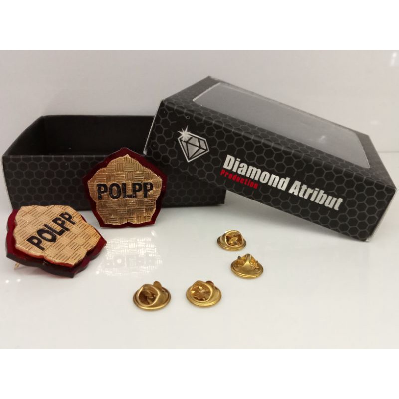 Jual Pin/Monogram kerah POL PP SEGILIMA EXCLUSIVE | Shopee Indonesia