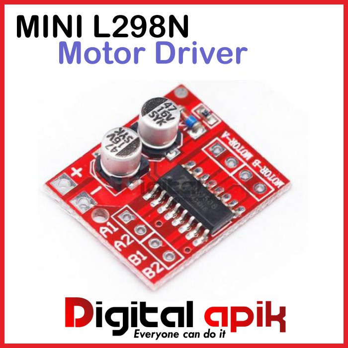 Jual Mini L298N Motor Driver Dual H Bridge MX1508 pengganti L298 N Car ...