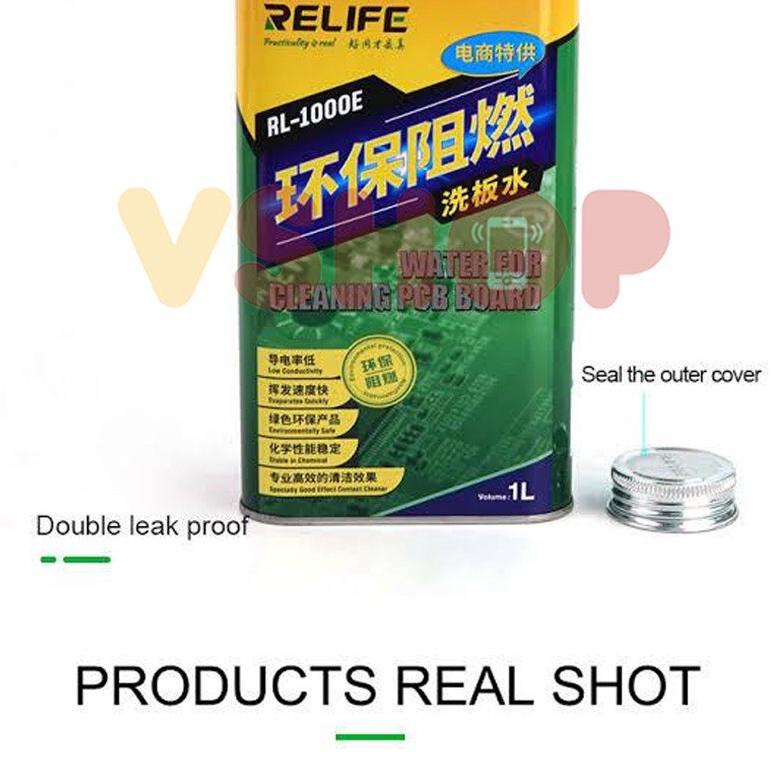 Jual CAIRAN PEMBERSIH PCB RELIFE RL-1000E WATER FOR CLEANING PCB BOARD ...