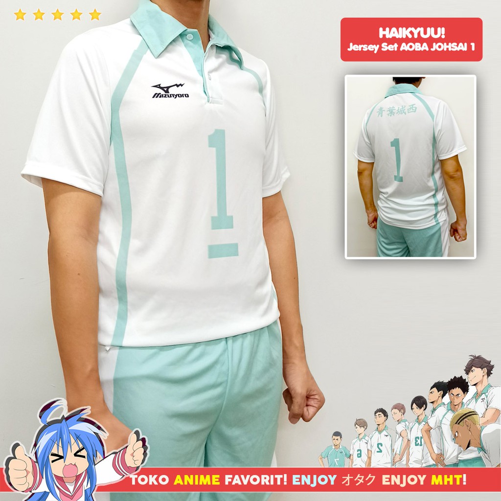 Jual Kostum Anime Cosplay Haikyuu Aoba Johsai Seijoh Jersey Set Oikawa ...