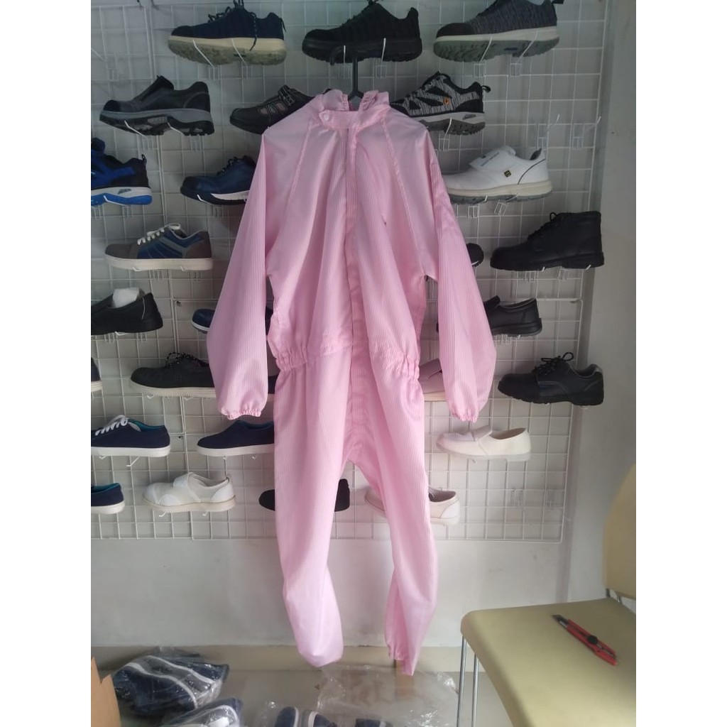 Jual Jual Baju Painting Baju APD Jumpsuit ESD With Hood Harga Murah ...