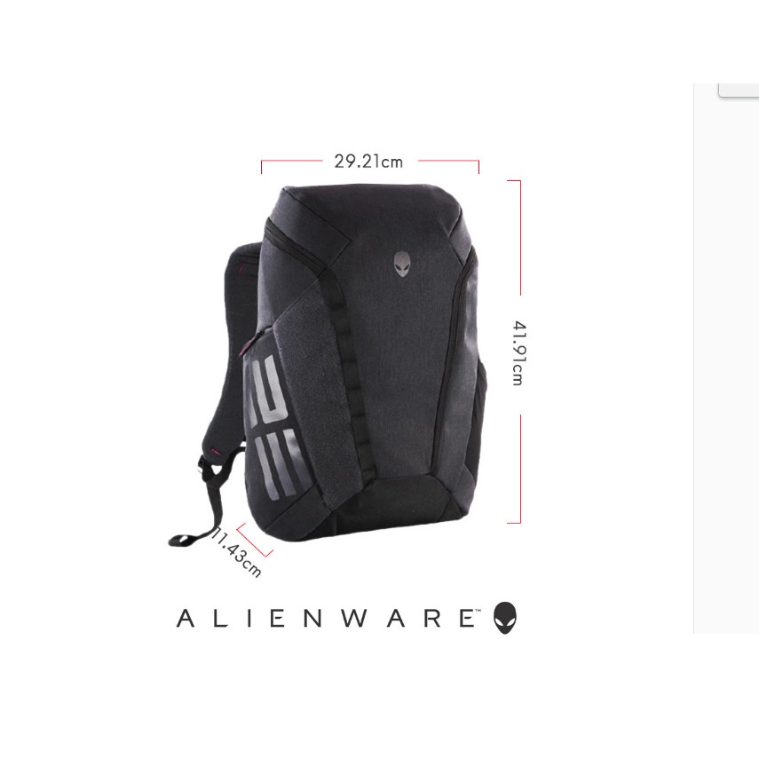 Jual Backpack Tas Game Dell Alienware Orion Elite Edition 17 Inch ...
