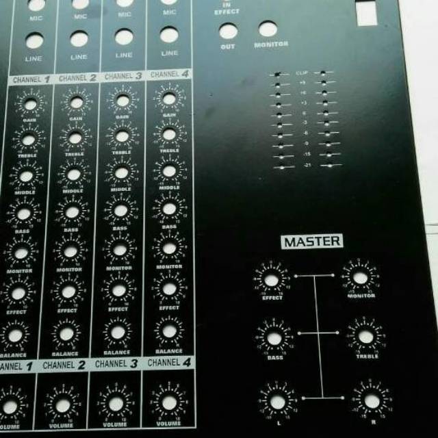 Jual Panel Mixer 4 Channel 8 Pot | Shopee Indonesia