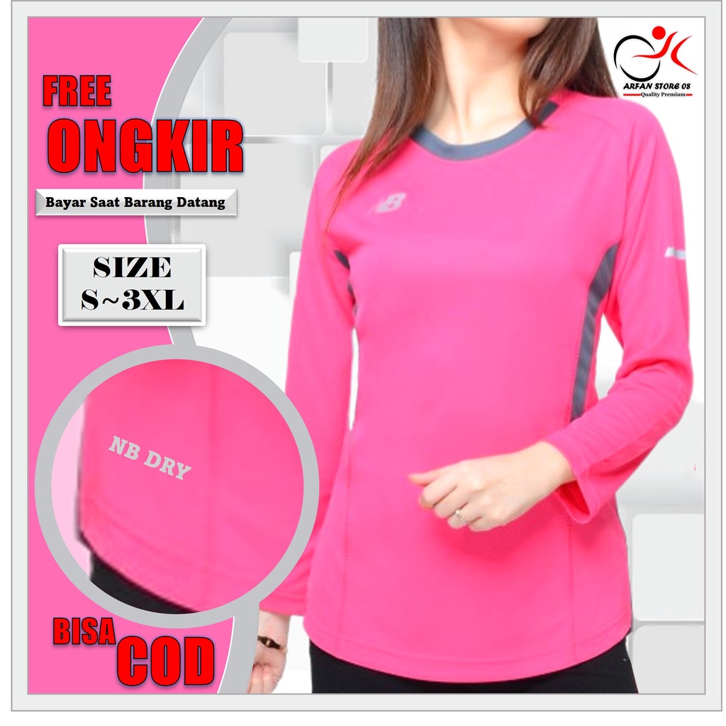 Jual Baju Olahraga Wanita Senam Aerobic Muslimah Sepeda Hijab Outfit ...