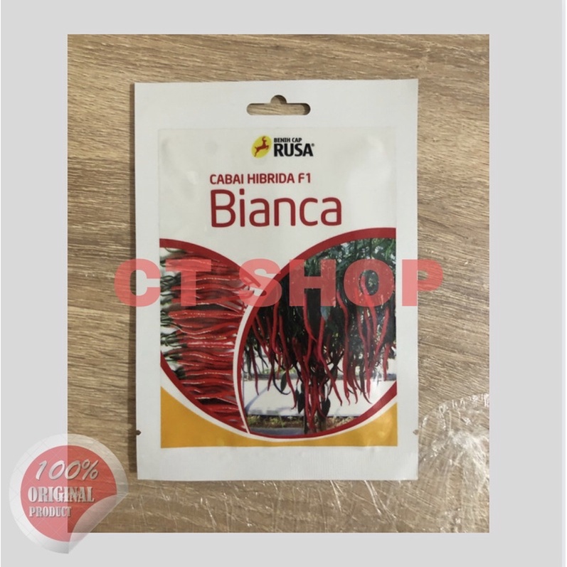 Jual Benih Cabai Bianca F1 Cap Rusa | Shopee Indonesia
