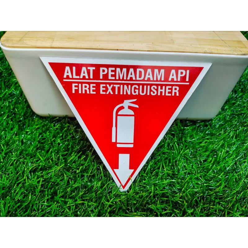 Jual SAFETY SIGN-ACRYLIK PAPAN PERINGATAN ALAT PEMADAM API 35x35 ...
