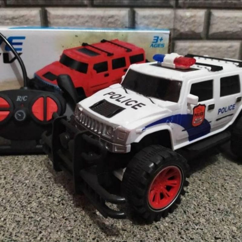 Jual RC MOBIL JEEP POLICE POWER MONSTER TRUCK / MAINAN REMOTE CONTROL ...