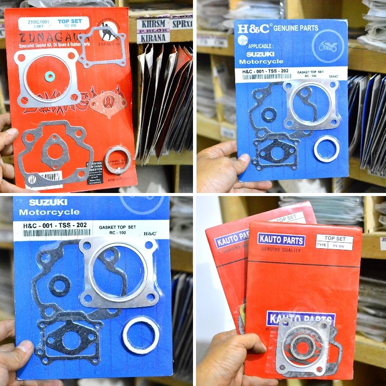 Jual Topset Rc 100 Rc100 Packing Paking Top Set Gasket Jejeran Motor | Shopee Indonesia