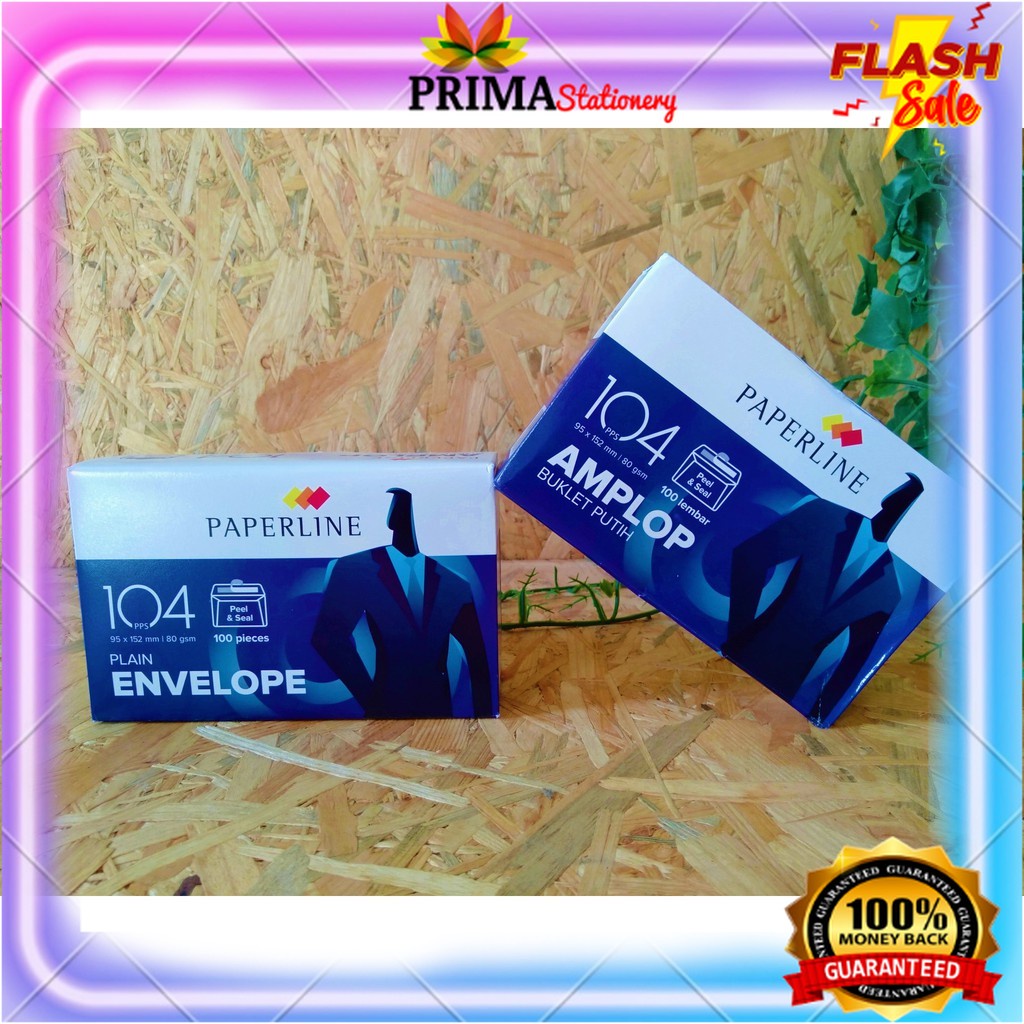 Jual Amplop Putih Paperline 104 Tanggung | Shopee Indonesia