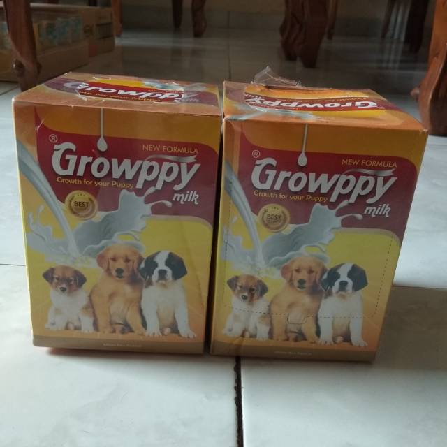 Jual Growppy susu anjing milk dog 1 BOX/DUS | Shopee Indonesia