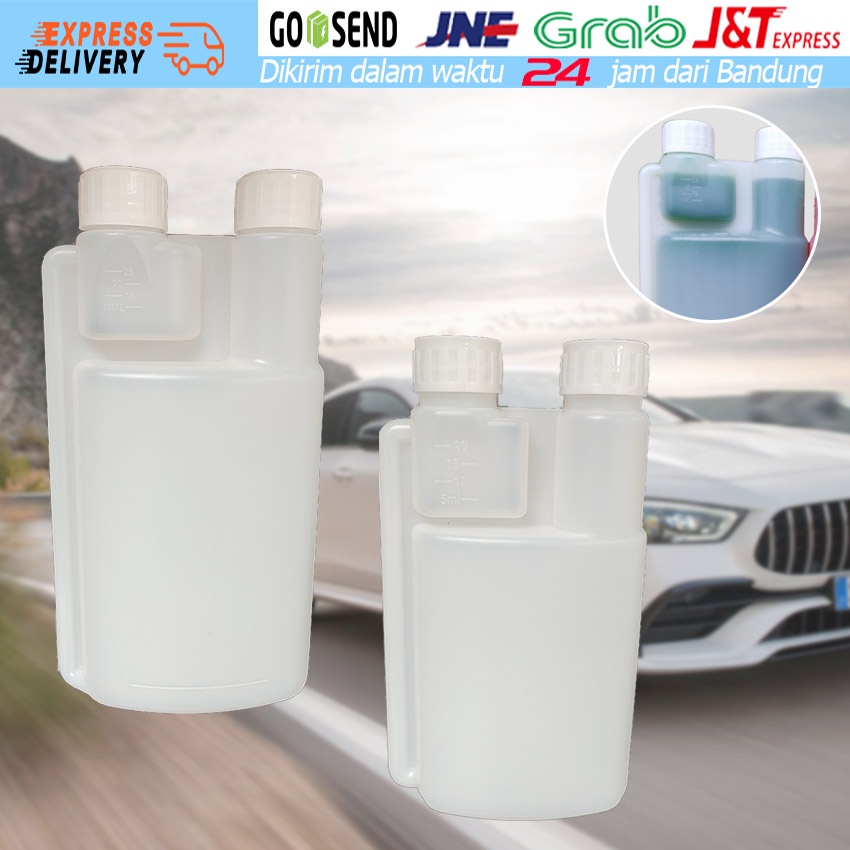 Jual Botol Takar Oli Samping Vespa 500ml / 250ml Botol Takaran Oli ...