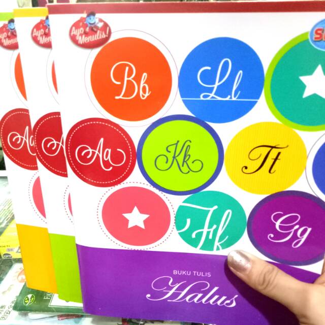 Jual Buku tulis halus/ buku garis tiga/buku latin sinar dunia per pcs ...