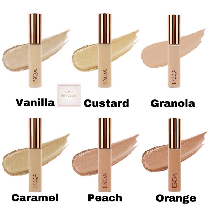 Jual Ready (fullsize) Esqa Flawless Liquid Concealer Mini fullsize ...
