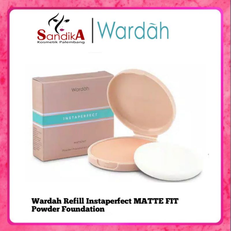 Jual Wardah Refill Instaperfect Matte Fit Powder Foundation (100% ...