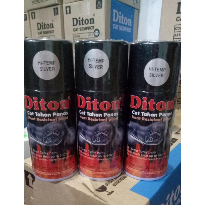 Jual pilok pilox diton hi temp silver 150cc pilok anti panas pilok knalpot | Shopee Indonesia