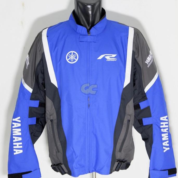 Jual Jacket Yamaha R Concept Biru M Ready yamaGC71 Buru Order | Shopee ...