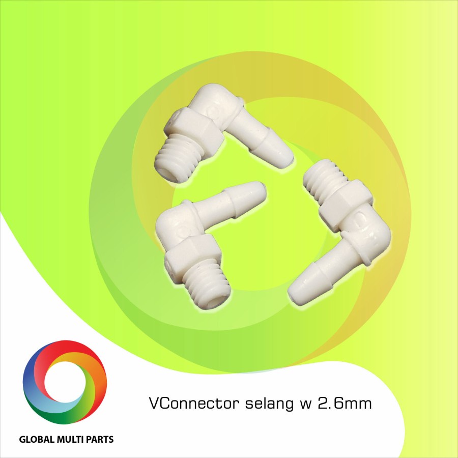 Jual Connector Tube | Connector Selang 2.7mm - Tipe W | Shopee Indonesia