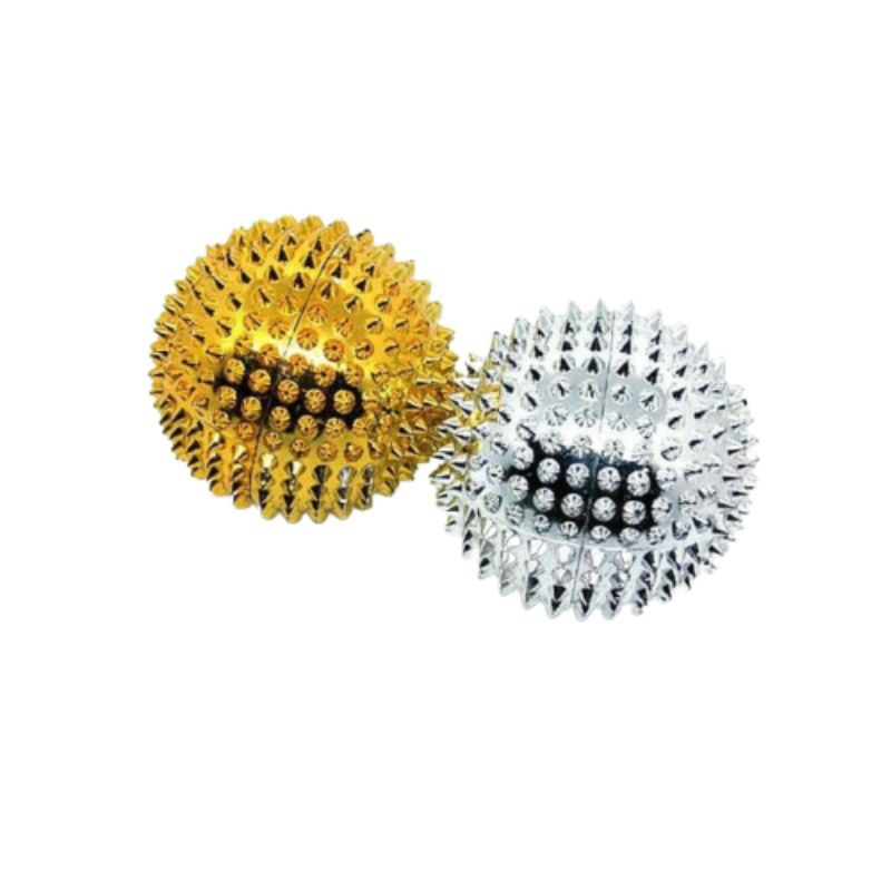 Jual Bola Duri Magnet BESAR / Bola Terapi Tangan Ukuran Besar / Bola ...