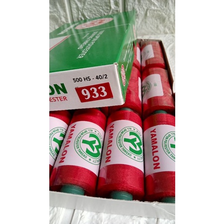 Jual Benang Jahit Yamalon 500 yard (varian pink merah) | Shopee Indonesia