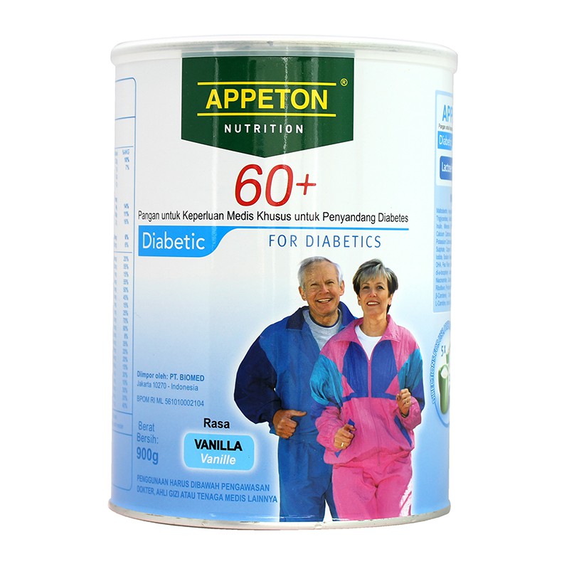 Jual Appeton 60+ Diabetic Vanilla 900gr SPECIAL GEBYAR | Shopee Indonesia