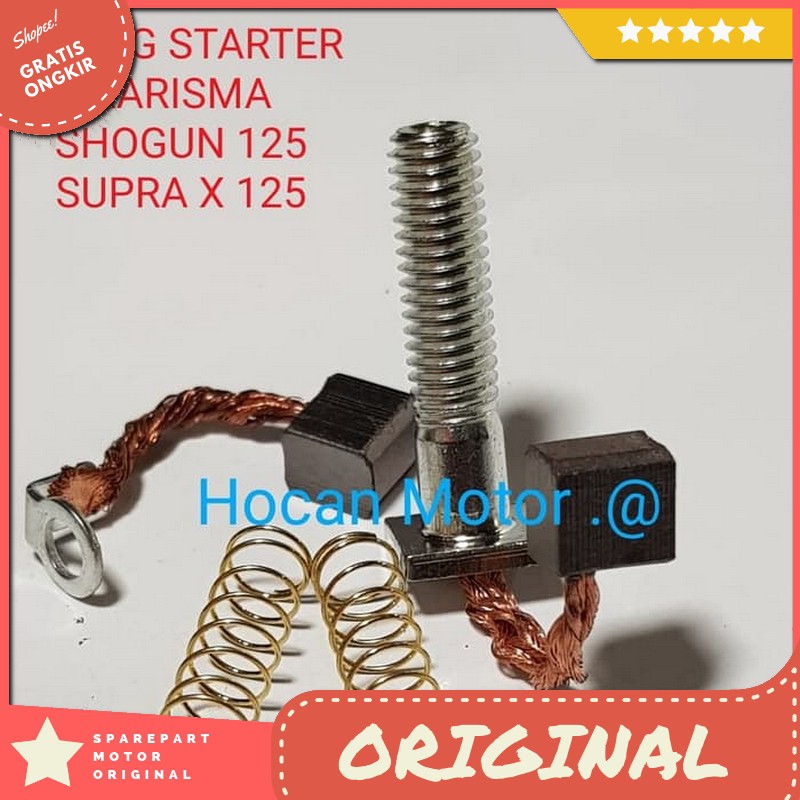 Jual Arang Cool Stater Carbon Brush Honda Karisma Honda Supra X 125 ...