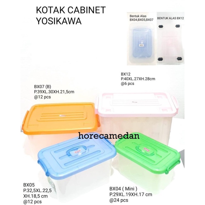 Jual Kotak Kabinet Yosikawa 17,5ltr 36cm 20ltr 39cm / BoX Storage ...