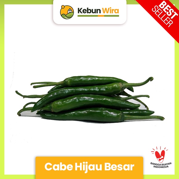 Jual Cabe Hijau Besar | Green Chili 1kg | Shopee Indonesia