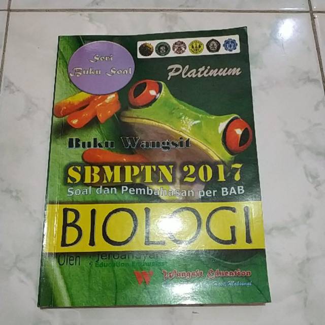 Jual Buku Wangsit Platinum SBMPTN 2017 Biologi | Shopee Indonesia
