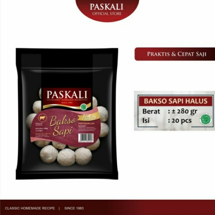 Jual BAKSO BASO HALUS 20 pcs Original PD PASIRKALIKI PASKAL Bandung ...