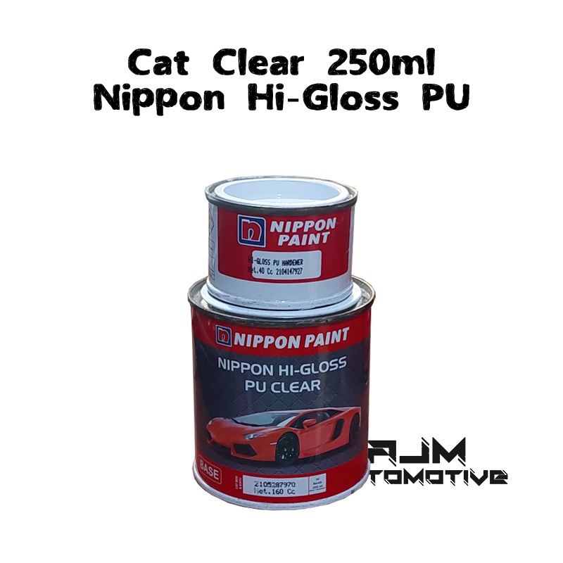 Jual Nippon High Gloss PU Clear Coat Pernis 250ml | Shopee Indonesia