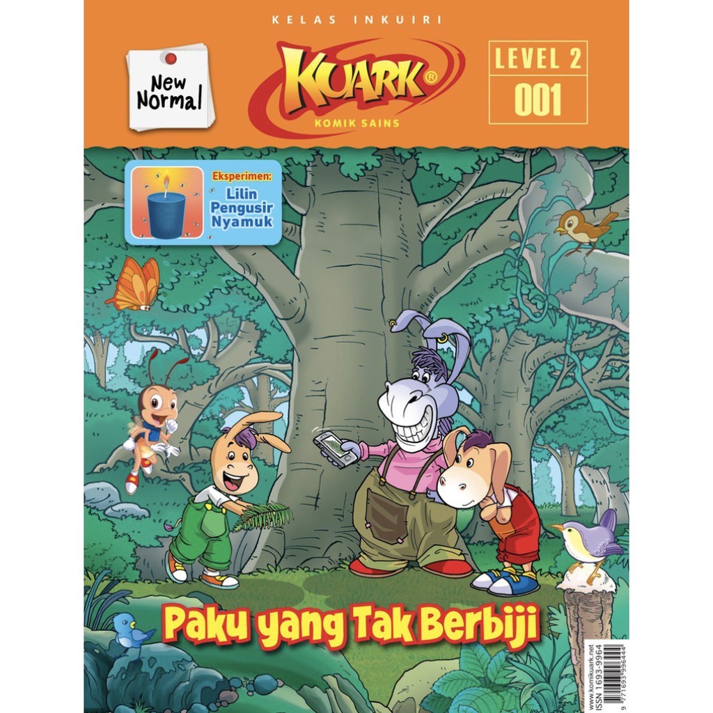 Jual KUARK Komik Sains Level II Edisi 1 Tahun XVII MATERI OSK 2021 | Shopee Indonesia