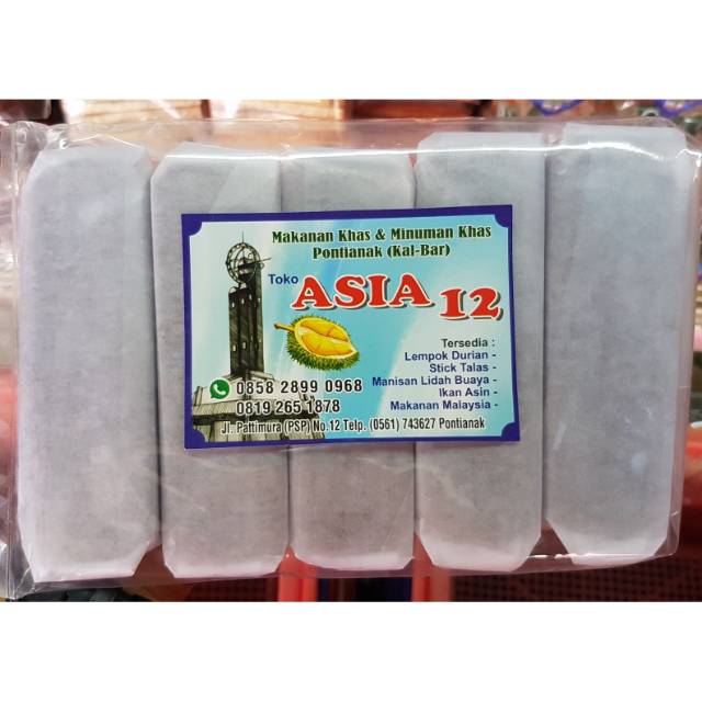 Jual Lempok / Dodol Durian ASIA 400GR khas Pontianak | Shopee Indonesia