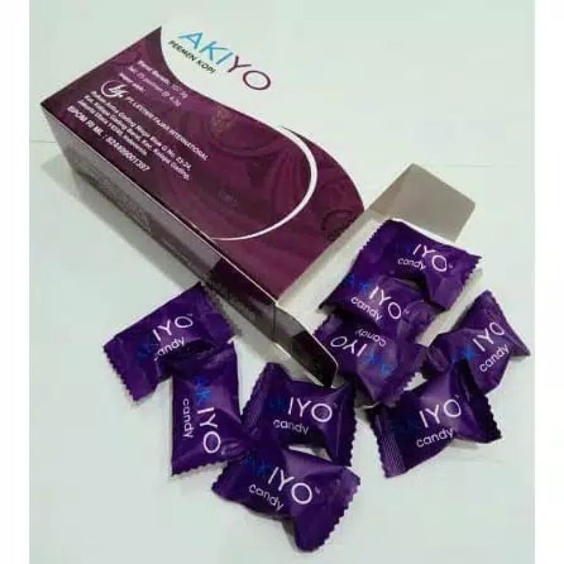 Jual ORIGINAL AKIYO CANDY ORIGINAL PERMEN KOPI STAMINA PRIA KUAT TAHAN ...