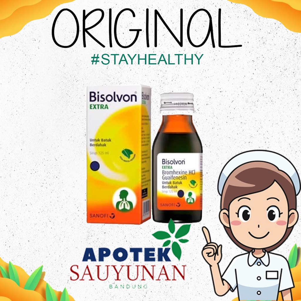 Jual Bisolvon Extra Syrup untuk Batuk Berdahak | Shopee Indonesia