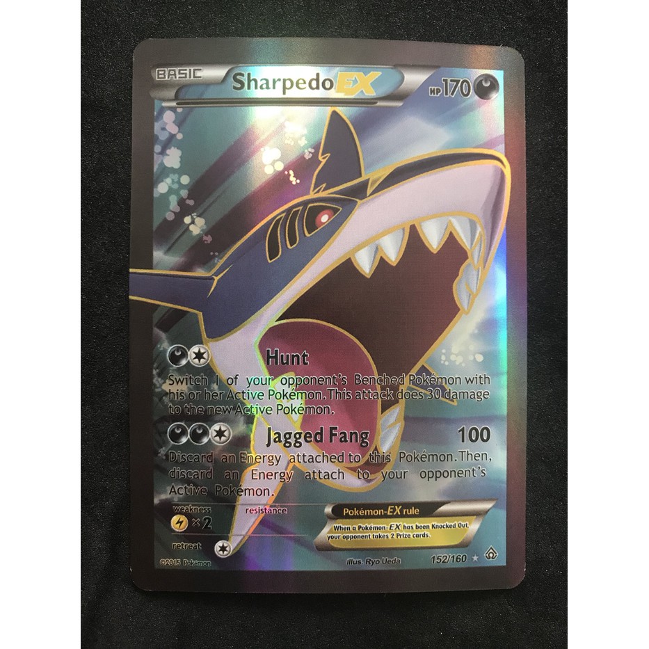 Jual Kartu Pokemon TCG Sun&Moon Sharpedo EX (harga/kartu) | Shopee ...