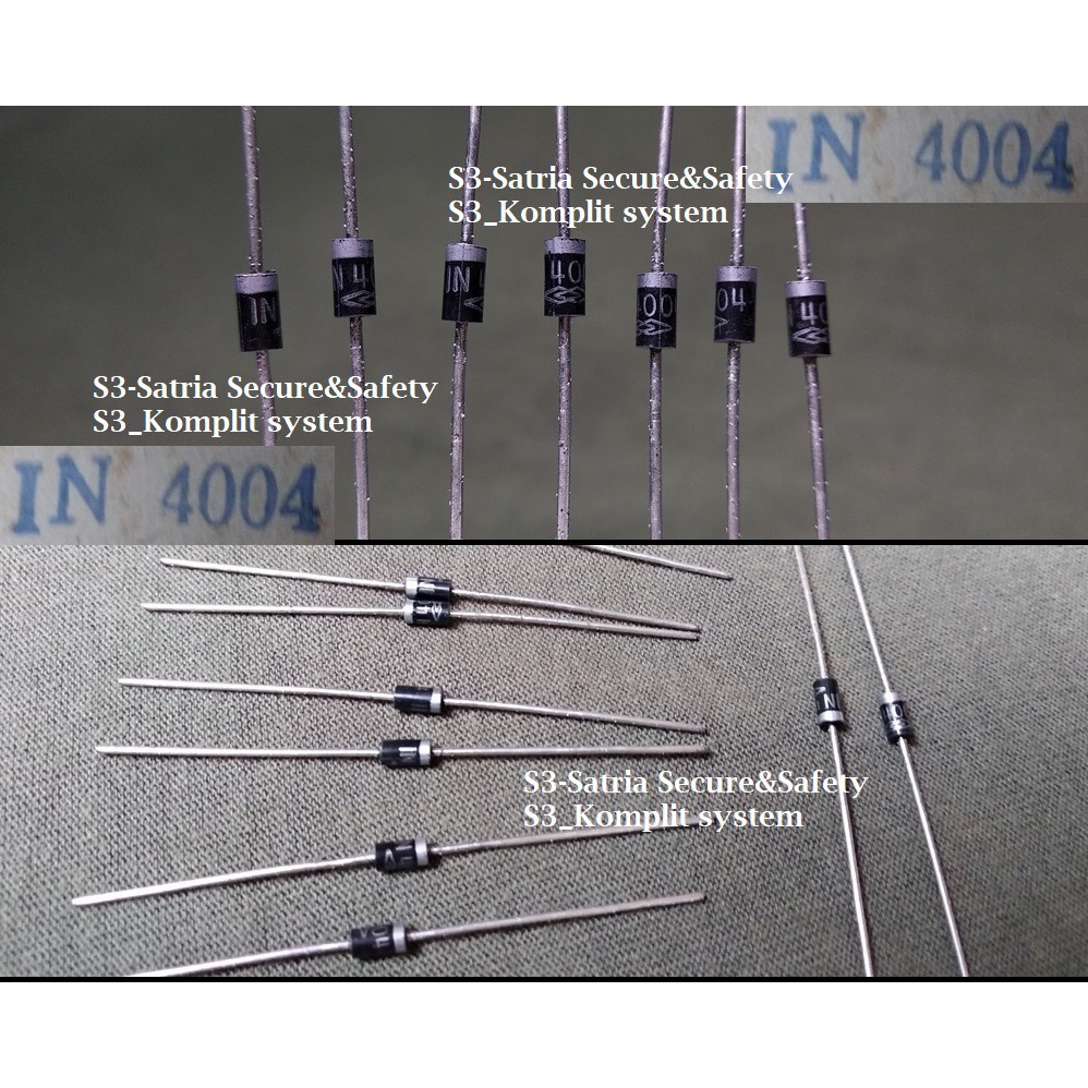 Jual Dioda IN4004 Diode IN 4004 Rectifier 1N4004 1N 4004 in4004 in 4004 ...