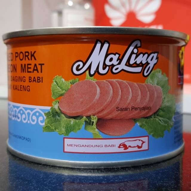Jual Maling / Ma Ling TTS Luncheon Meat (397gr) NON HALAL | Shopee ...